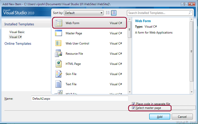 Vishal Joshi's Tangent: How to make Content Web Pages to use existing ...